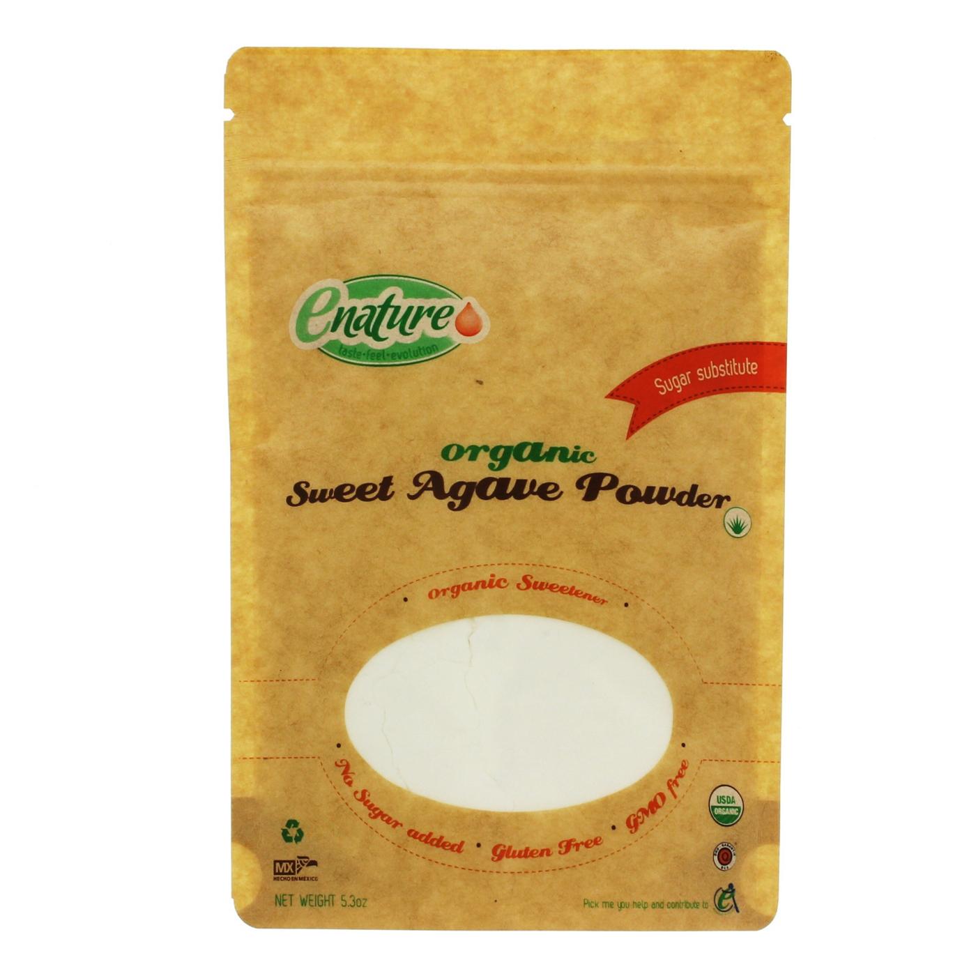 Enature Organic Sweet Agave Powder - Shop Sugar substitutes at H-E-B