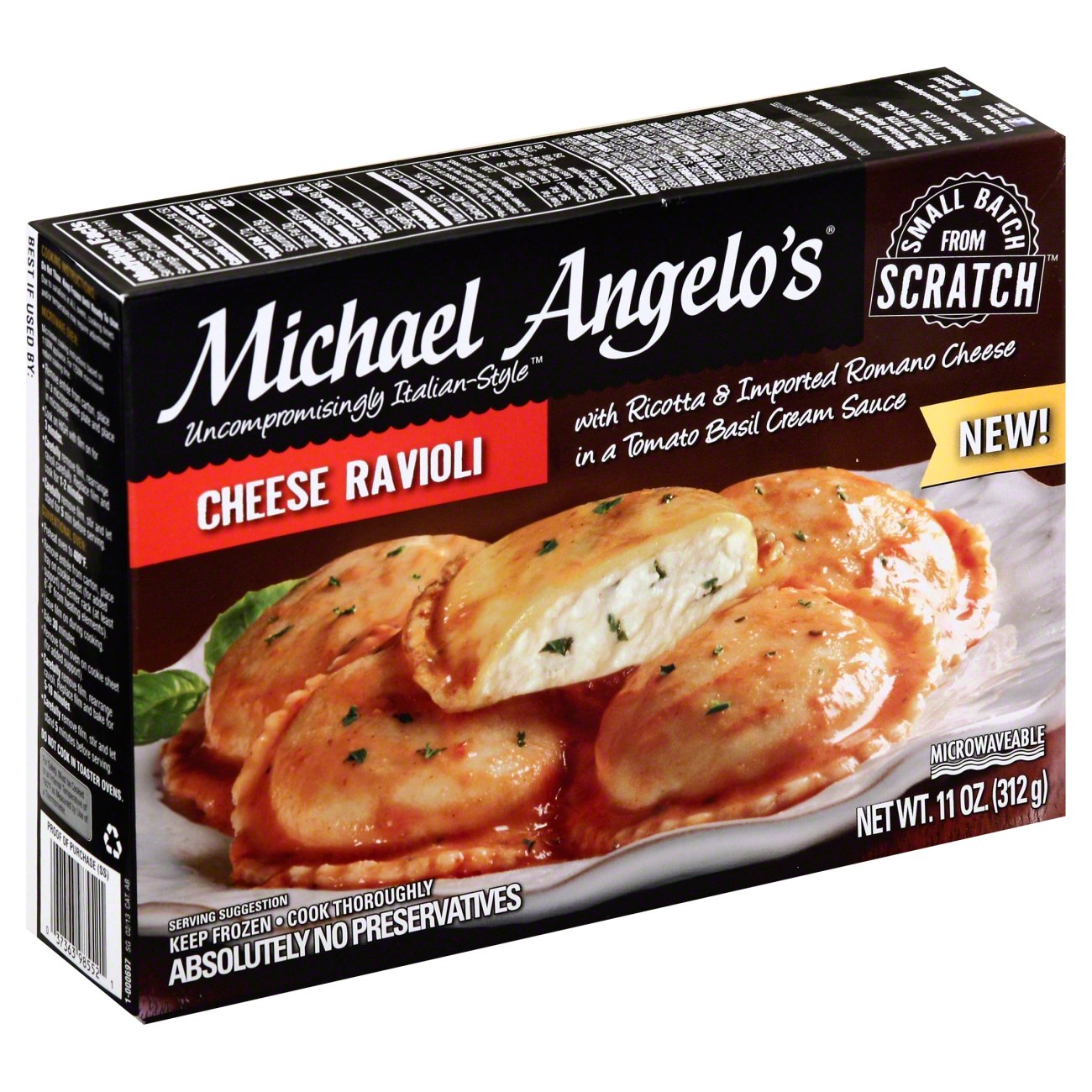 Michael Angelo's Cheese Ravioli - Shop Entrees & Sides at H-E-B