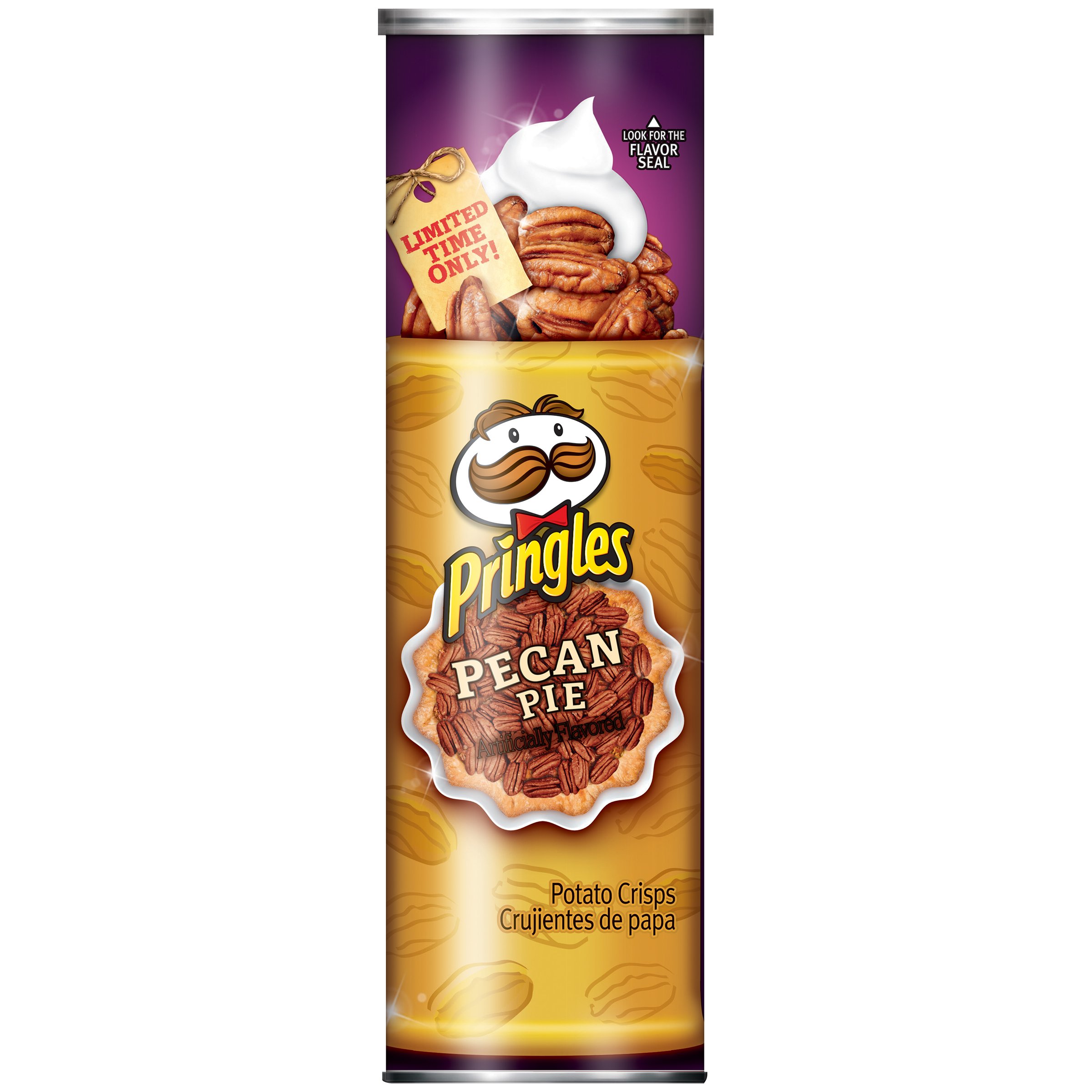 Pringles Potato Crisps Pecan Pie - Shop Chips at H-E-B