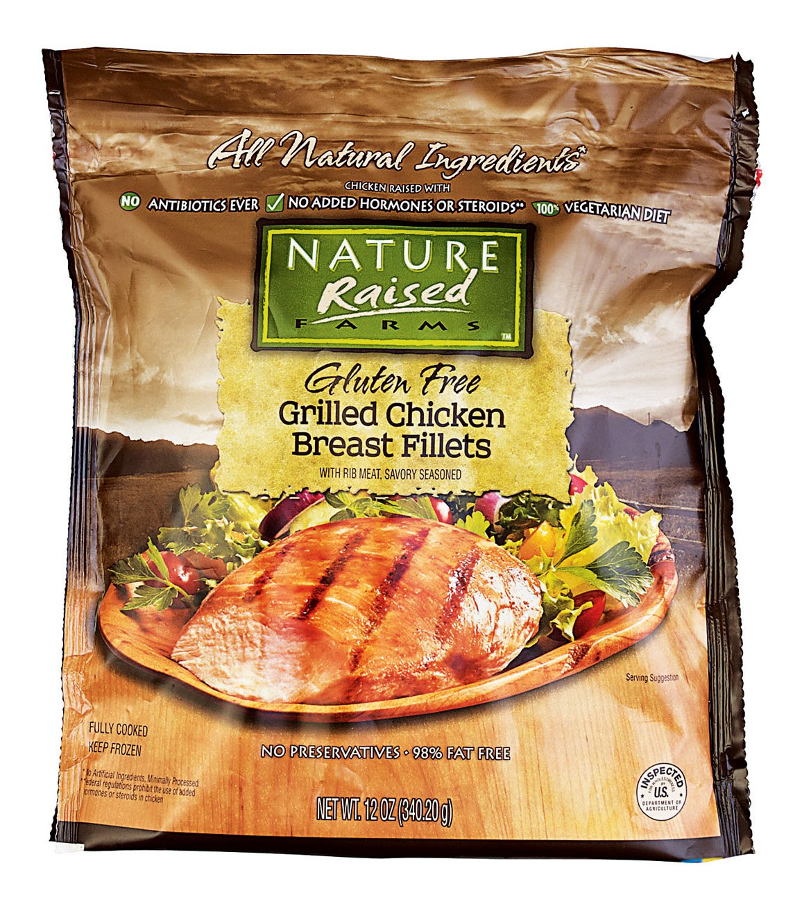 Nature Raised Farms Gluten Free Grilled Chicken Breast Fillets - Shop ...