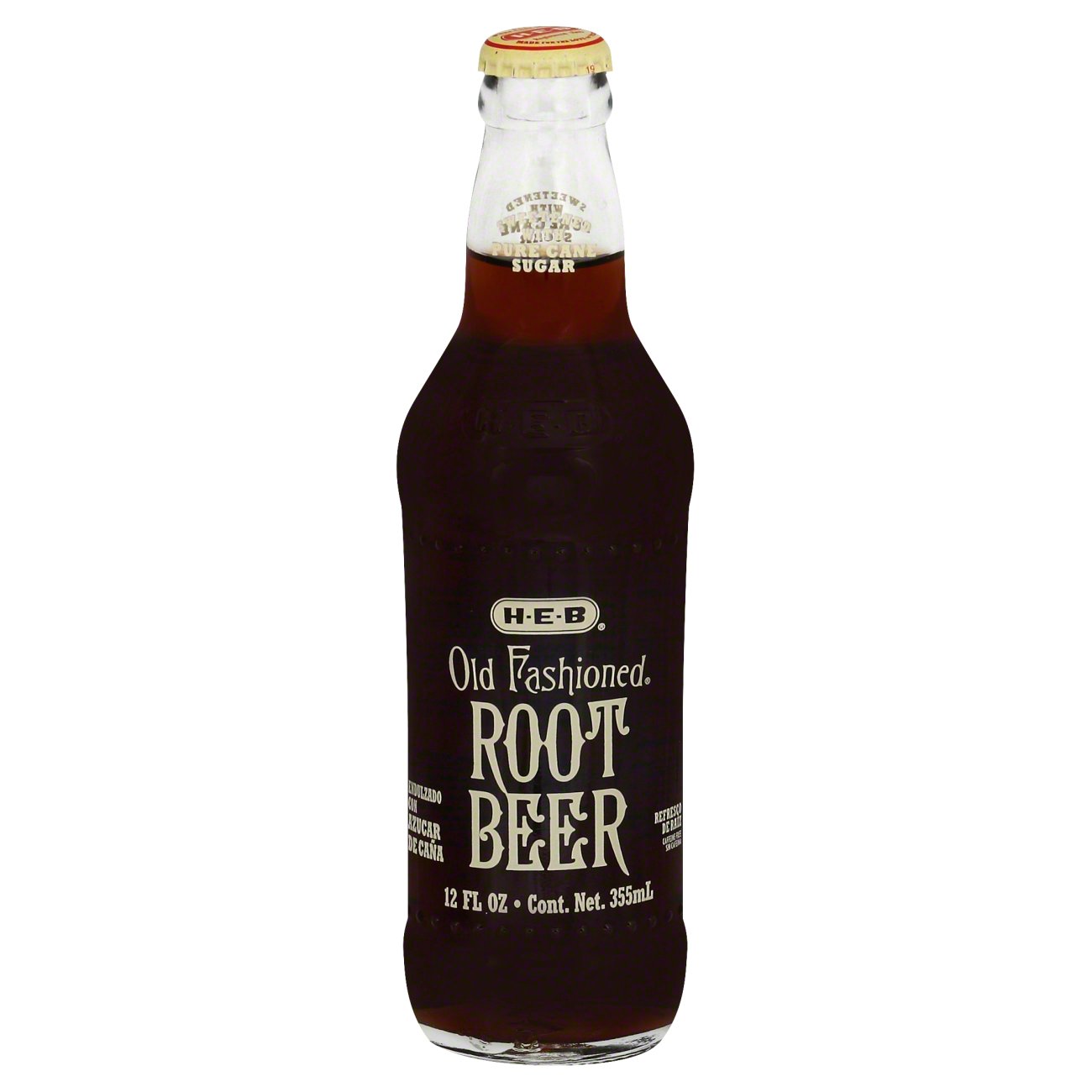 H-E-B Root Beer Soda Glass Bottle - Shop Soda at H-E-B