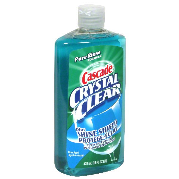 Cascade Crystal Clear Superior Spot Protection Rinse Aid - Shop ...