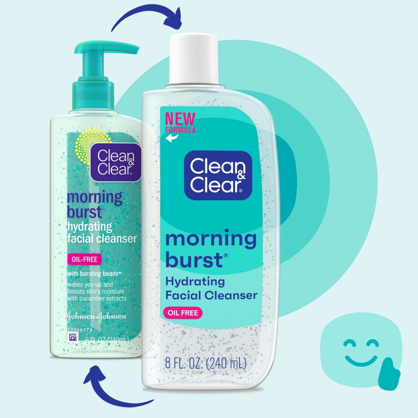 Clean & Clear Morning Burst Oil-Free Hydrating Daily Face Wash - Shop ...