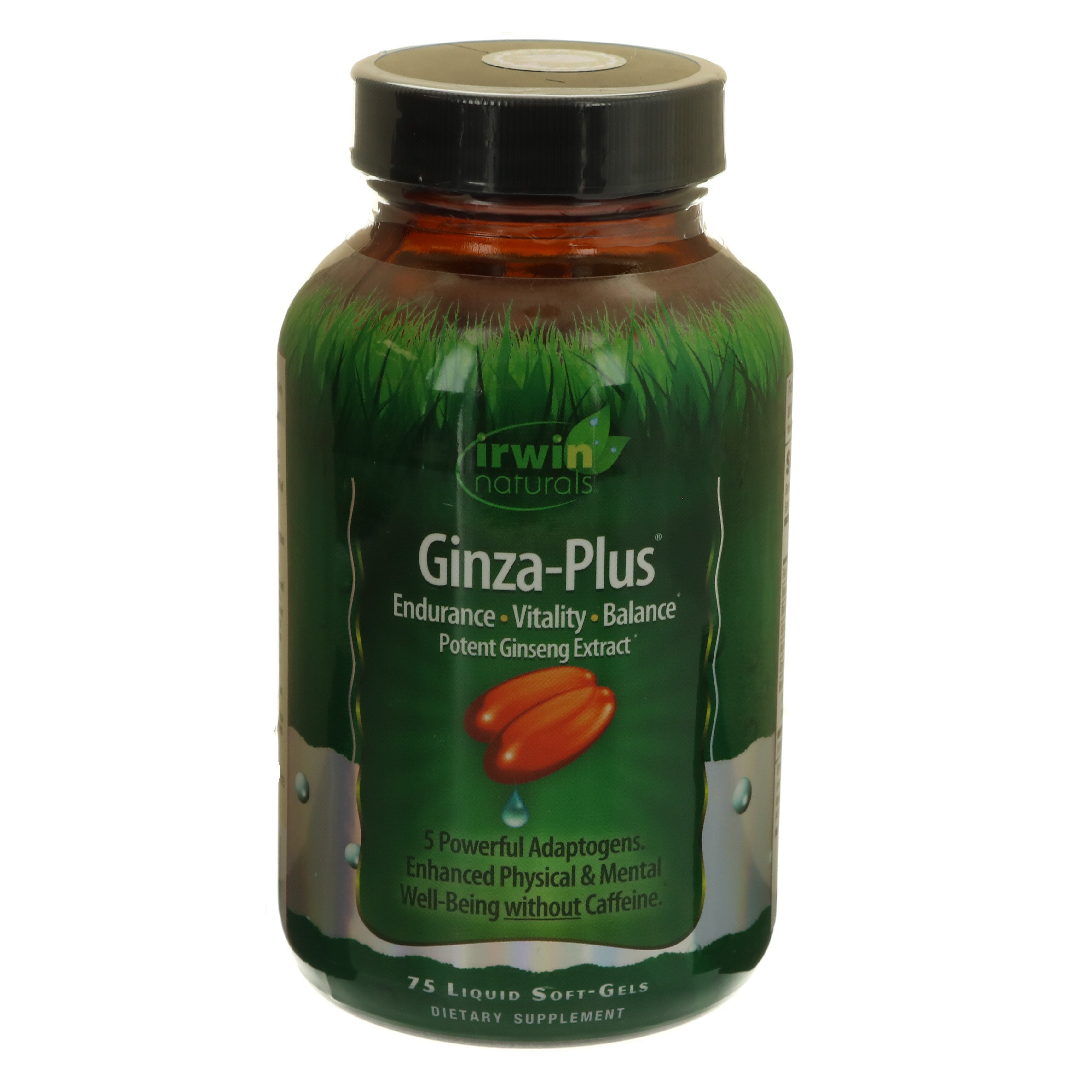 Irwin Naturals Ginza-Plus Liquid Soft-Gels - Shop Herbs & homeopathy at ...