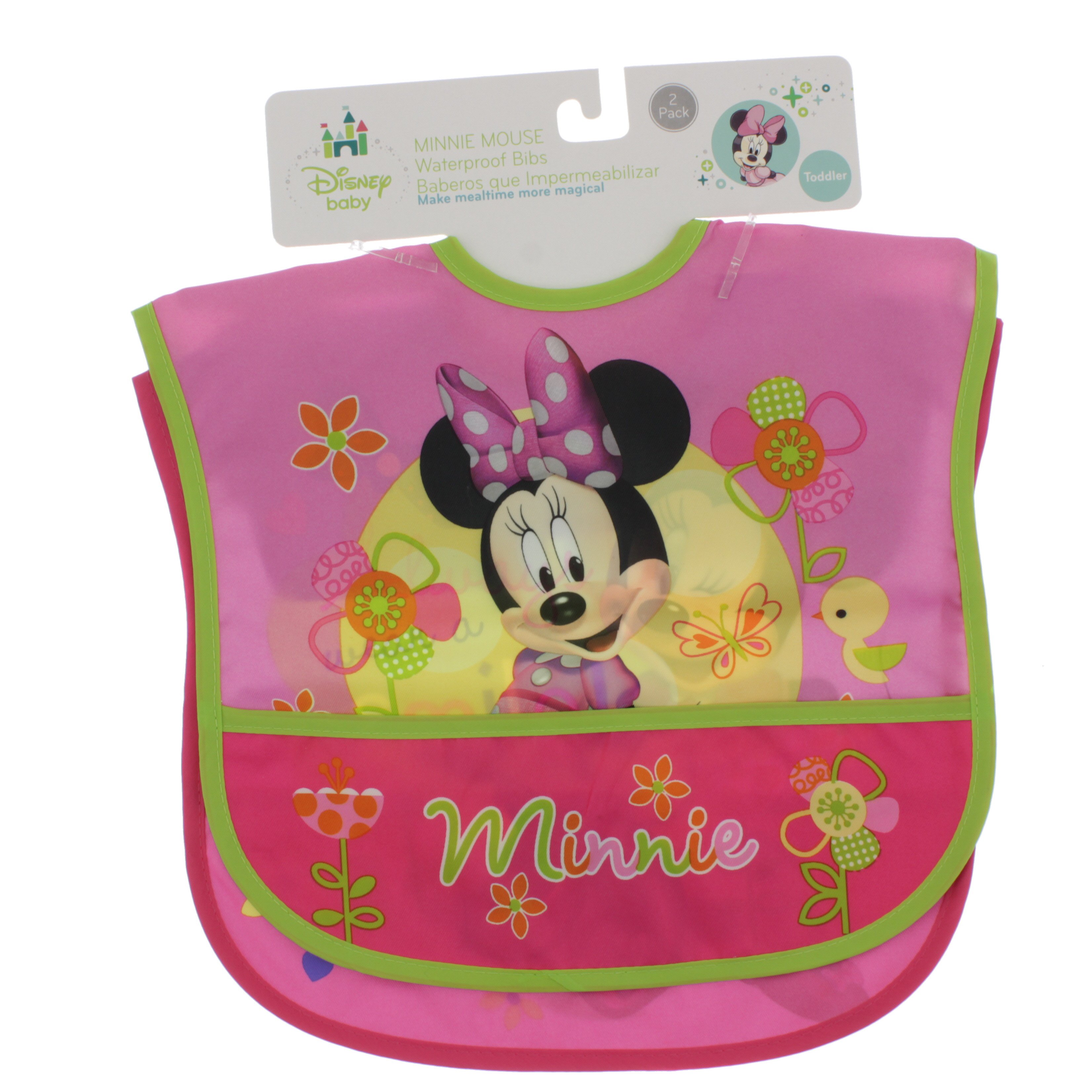 Disney Baby Minnie Mouse Waterproof Bibs - Shop Bibs at H-E-B