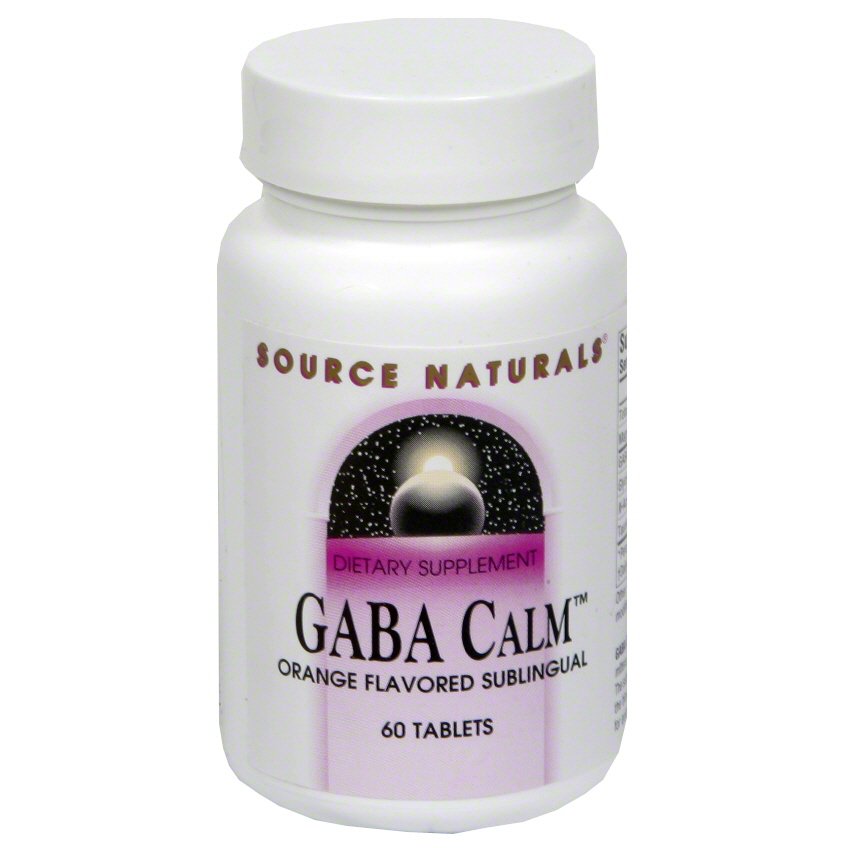 Source Naturals Gaba Calm Orange Flavored Sublingual Tablets - Shop Diet & fitness at H-E-B