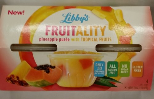 Libby's Fruitality Pineapple Puree With Tropical Fruits 4 PK - Shop ...