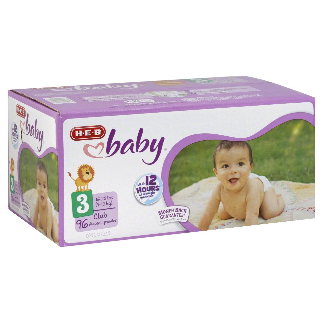 H-E-B Baby Club Pack Diapers - Size 3 - Shop Diapers at H-E-B