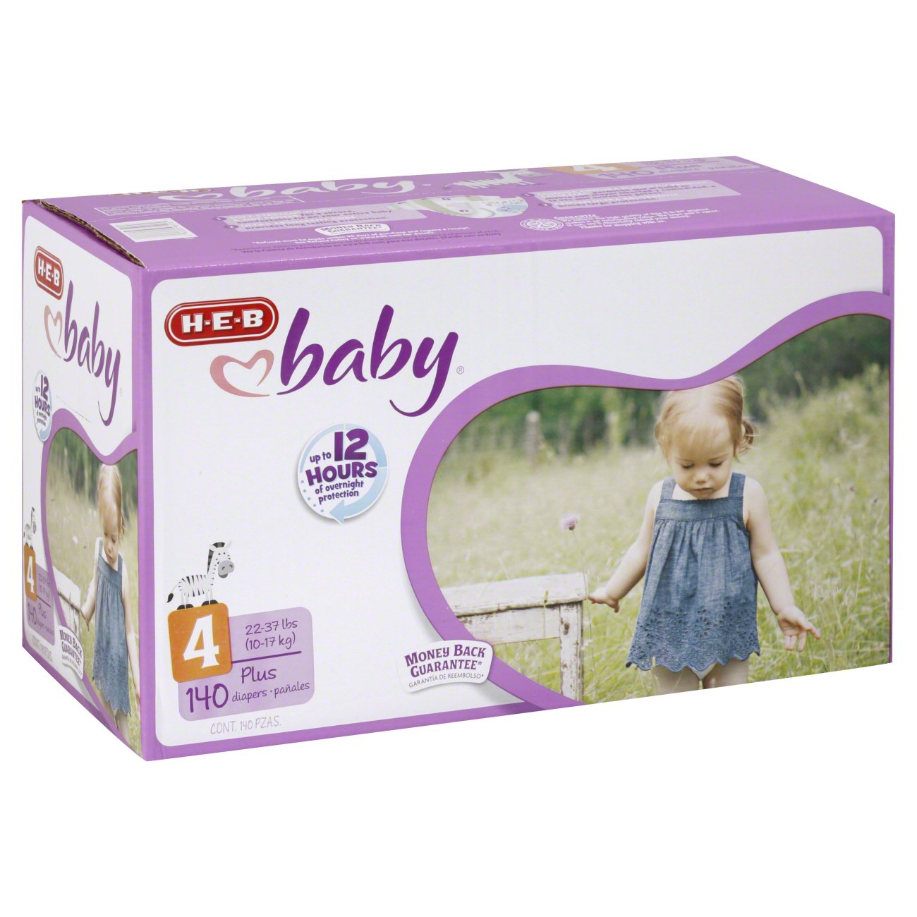 H-E-B Baby Plus Pack Diapers - Size 4 - Shop Diapers at H-E-B