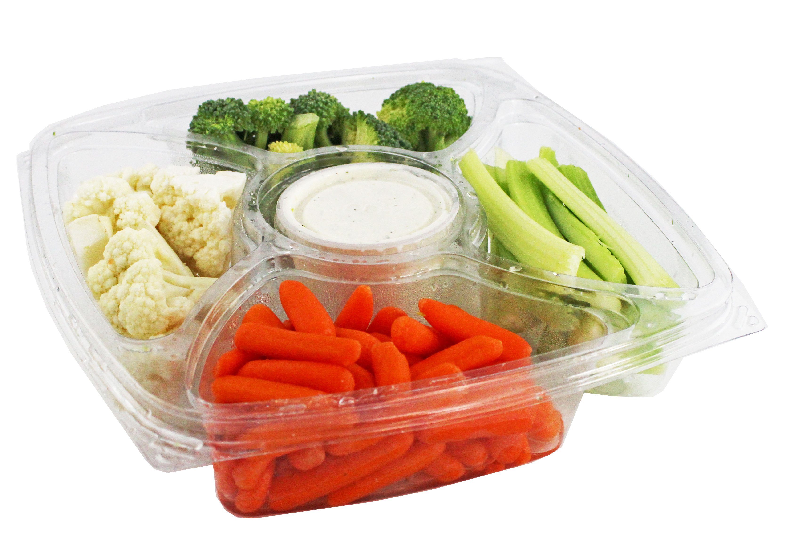 Central Market Vegetable Tray With Ranch - Shop Vegetables at H-E-B