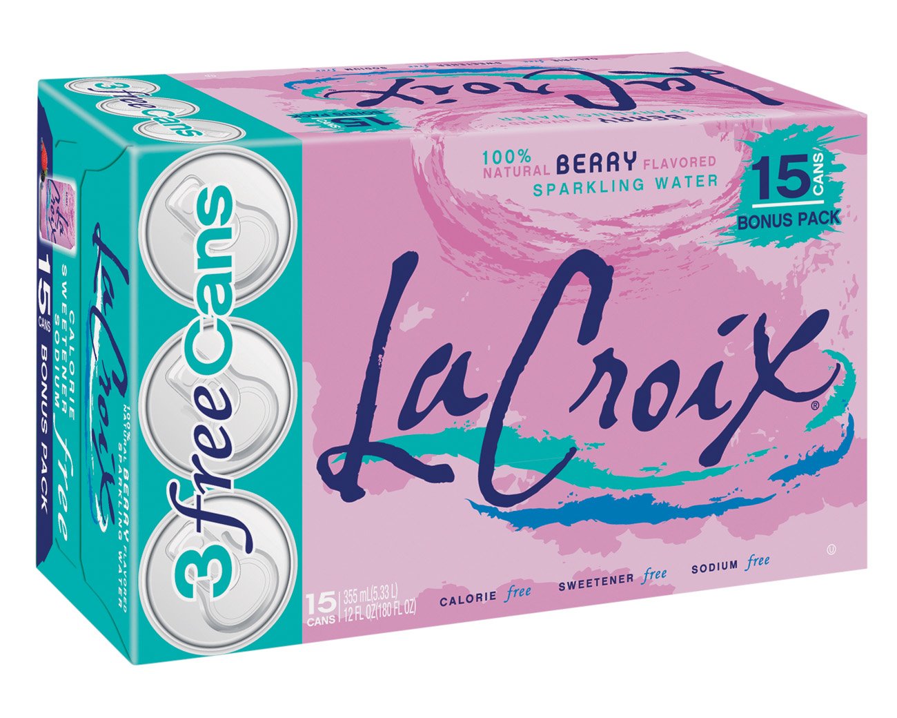 LaCroix Berry Sparkling Water 15 PK Cans - Shop Water at H-E-B