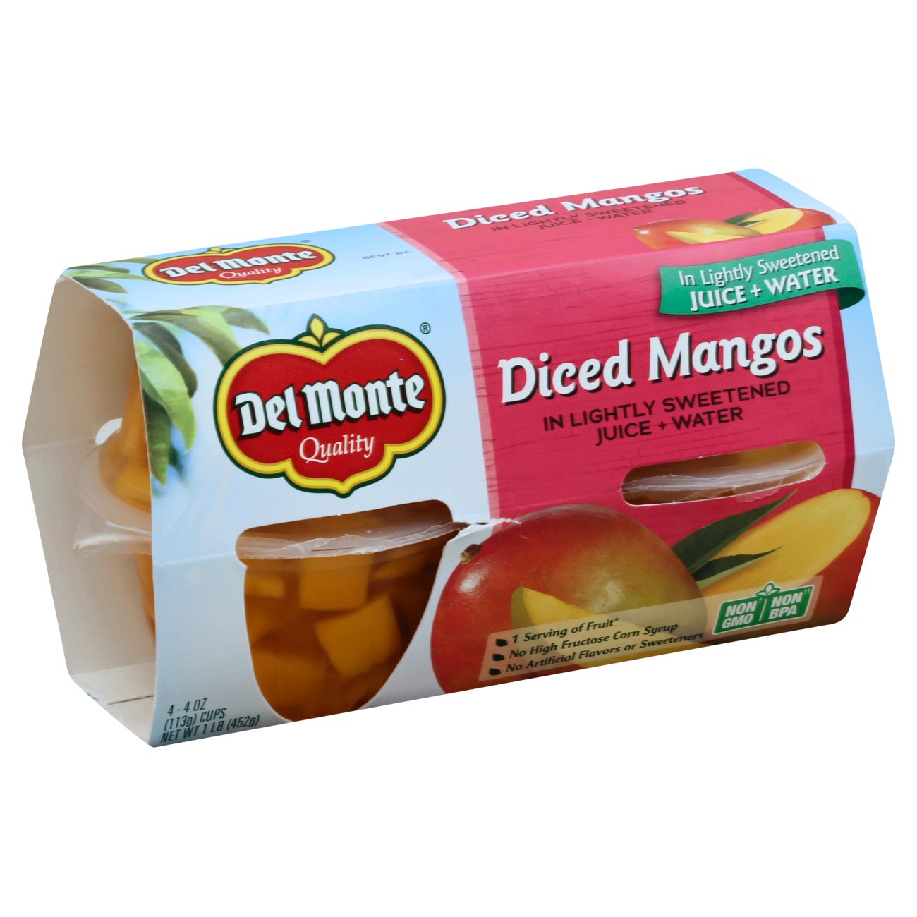 Del Monte Diced Mangos - Shop Canned & Dried Food at H-E-B