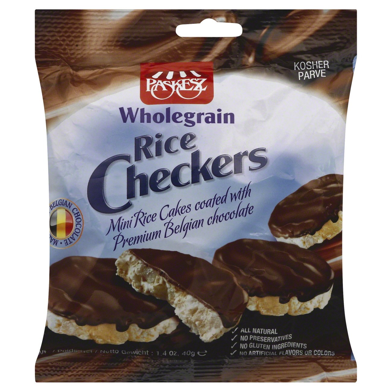 Paskesz Kosher Chocolate Covered Rice Checkers - Shop Cookies at H-E-B