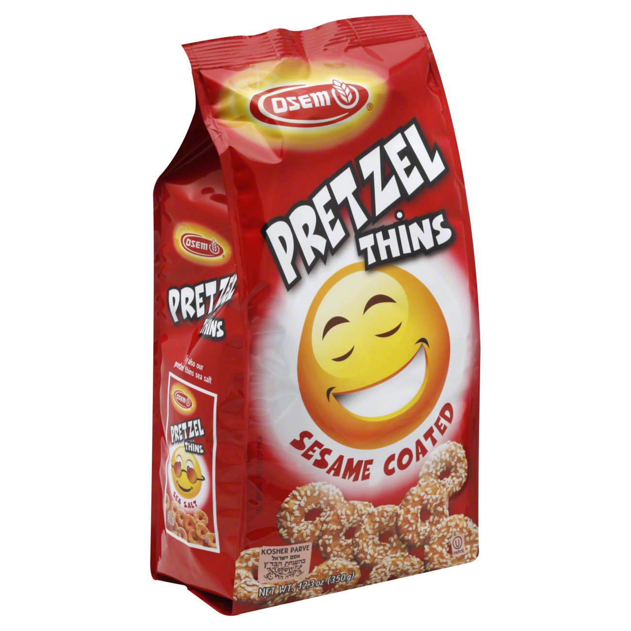 Osem Kosher Sesame Coated Pretzel Thins - Shop Chips at H-E-B