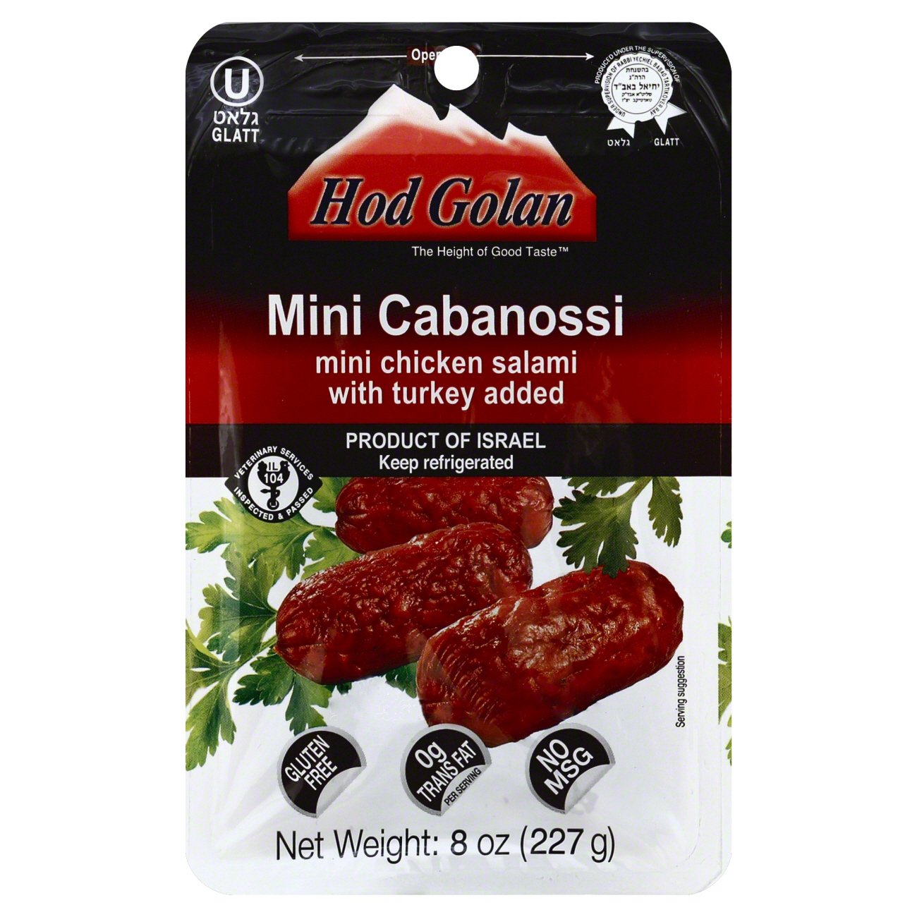 Hod Golan Mini Cabanossi Chicken Salami - Shop Sausage at H-E-B