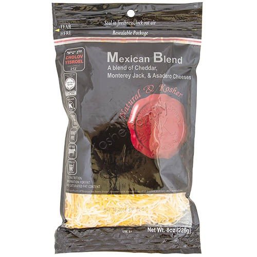 Natural & Kosher Kosher Mexican Blend Shredded Cheese - Shop Cheese at ...