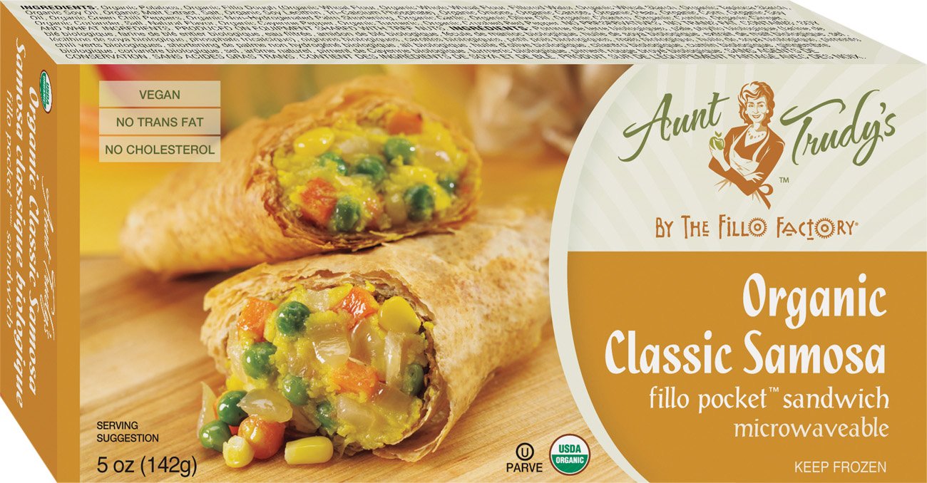 Aunt Trudy's Organic Classic Samosa - Shop Appetizers at H-E-B