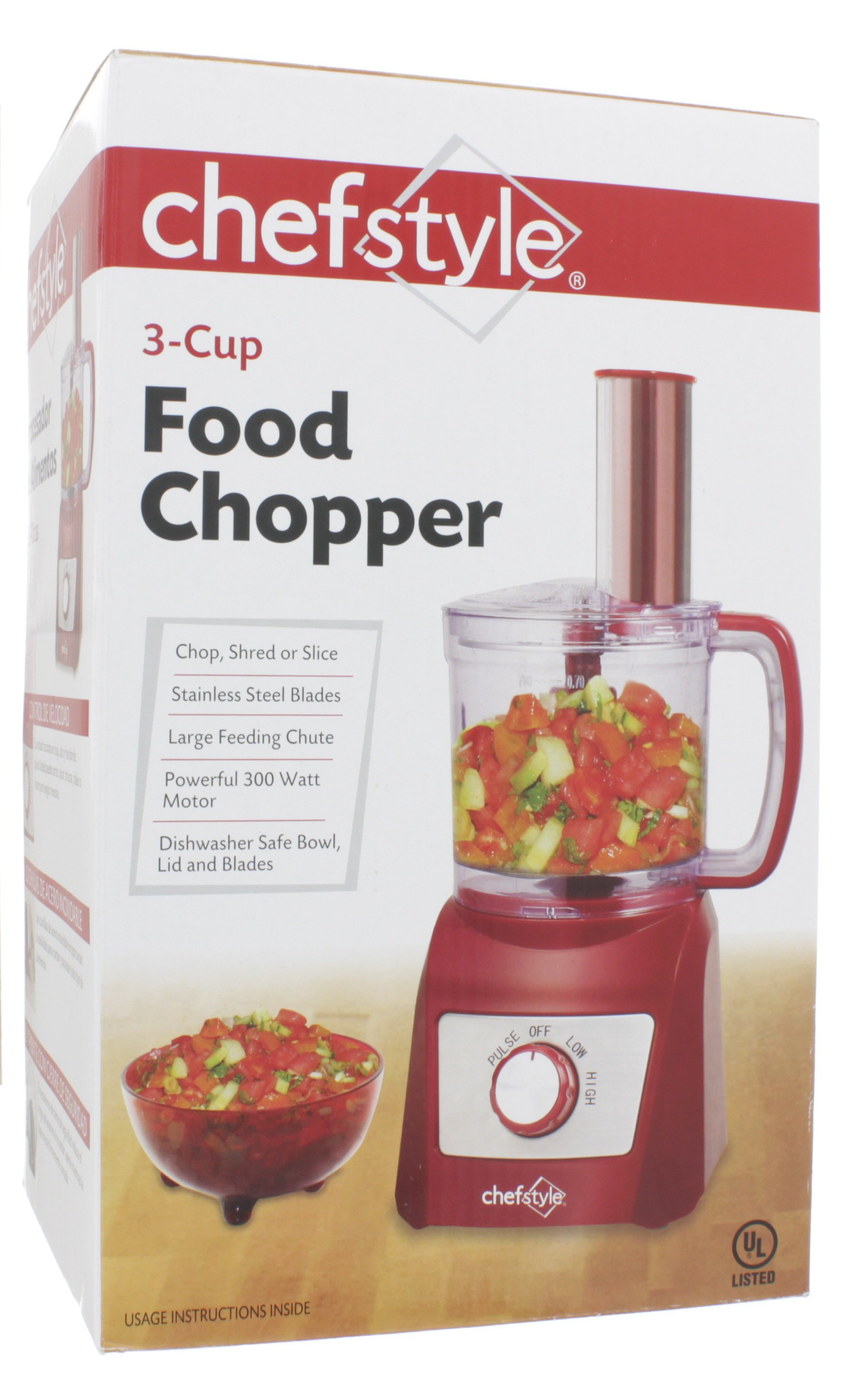 chefstyle 3 Cups Food Chopper With Chute - Shop Blenders & mixers at H-E-B