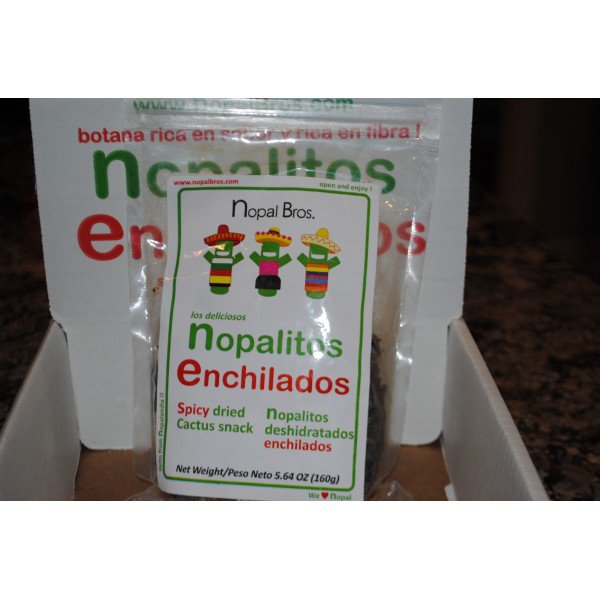 Nopal Bros Sweet & Mildly Spicy Nopalitos Dried Snacks - Shop Nuts ...