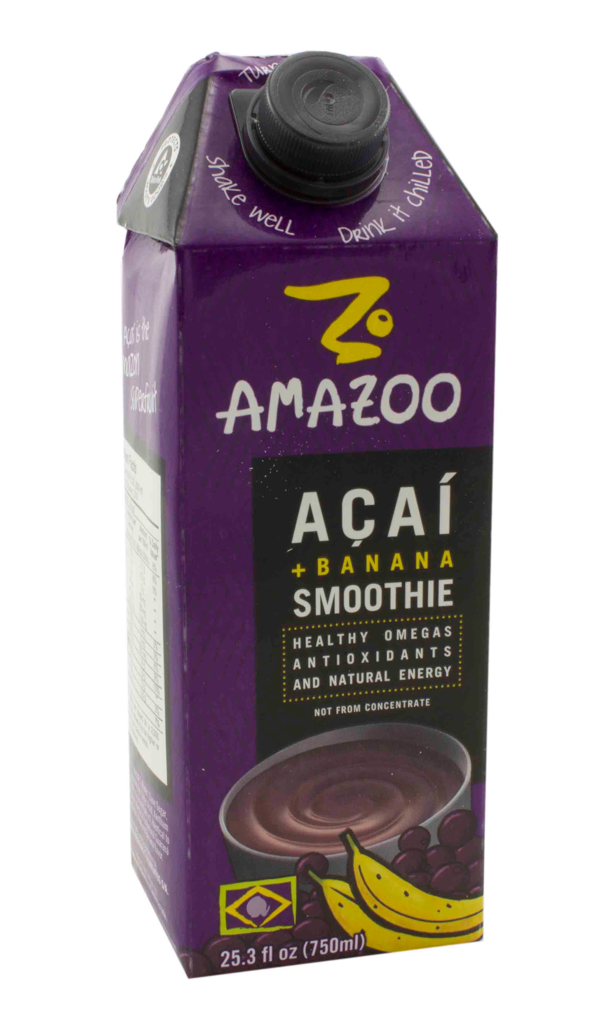 Amazoo Acai With Banana Smoothie - Shop Juice at H-E-B