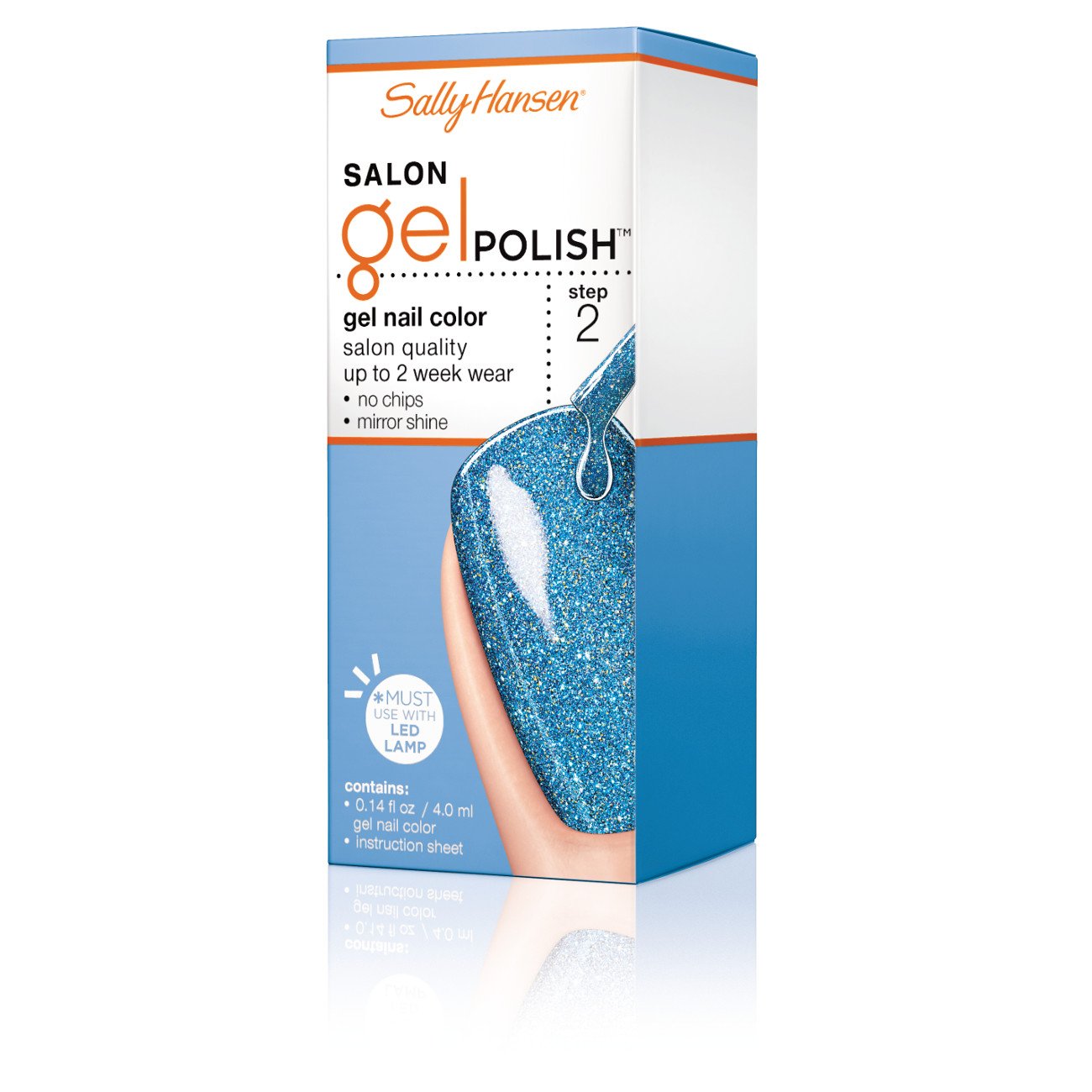 Sally Hansen Salon Gel Polish Gel Nail Color High Society - Shop Nail ...