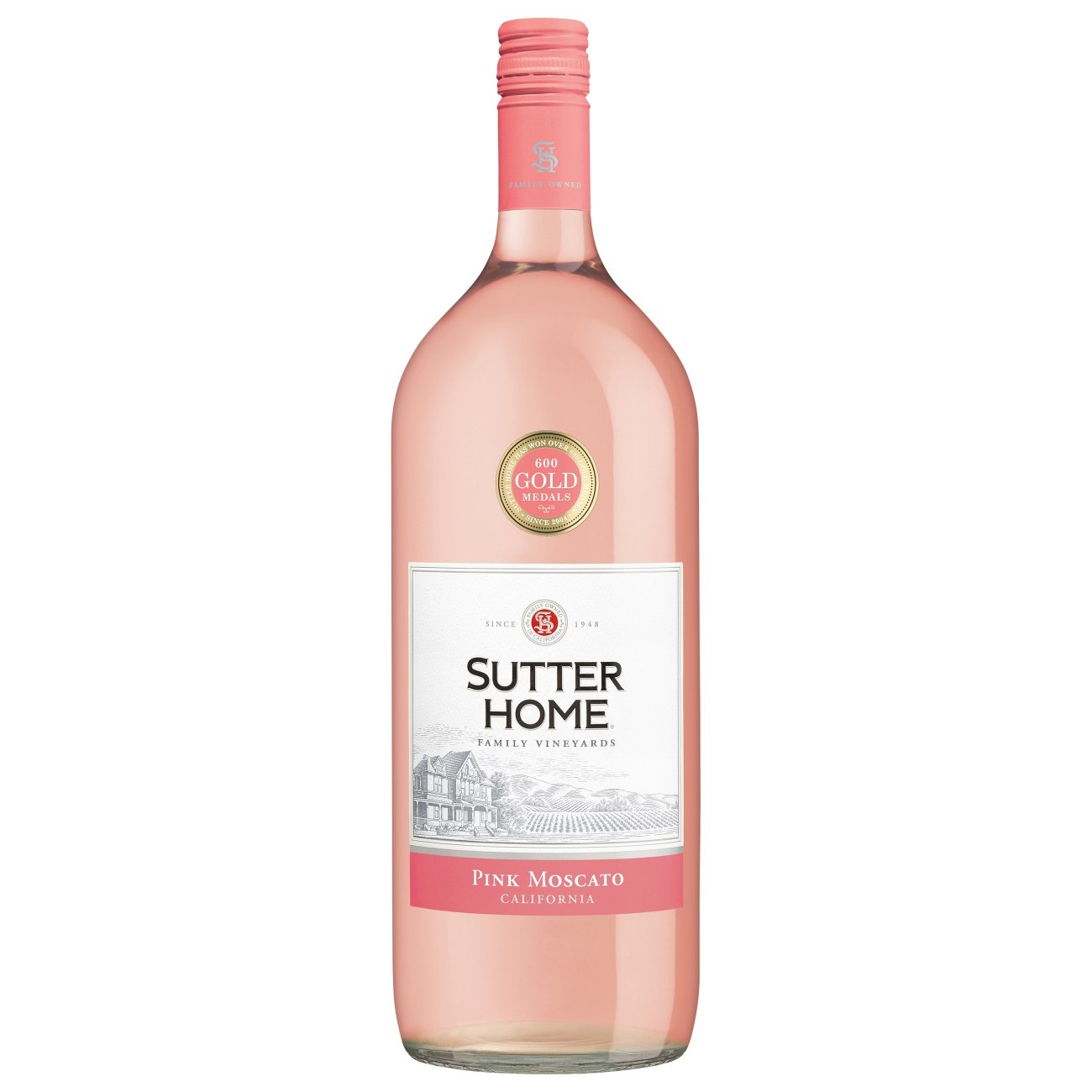 Sutter Home Pink Moscato California Red Wine - Shop Wine at H-E-B