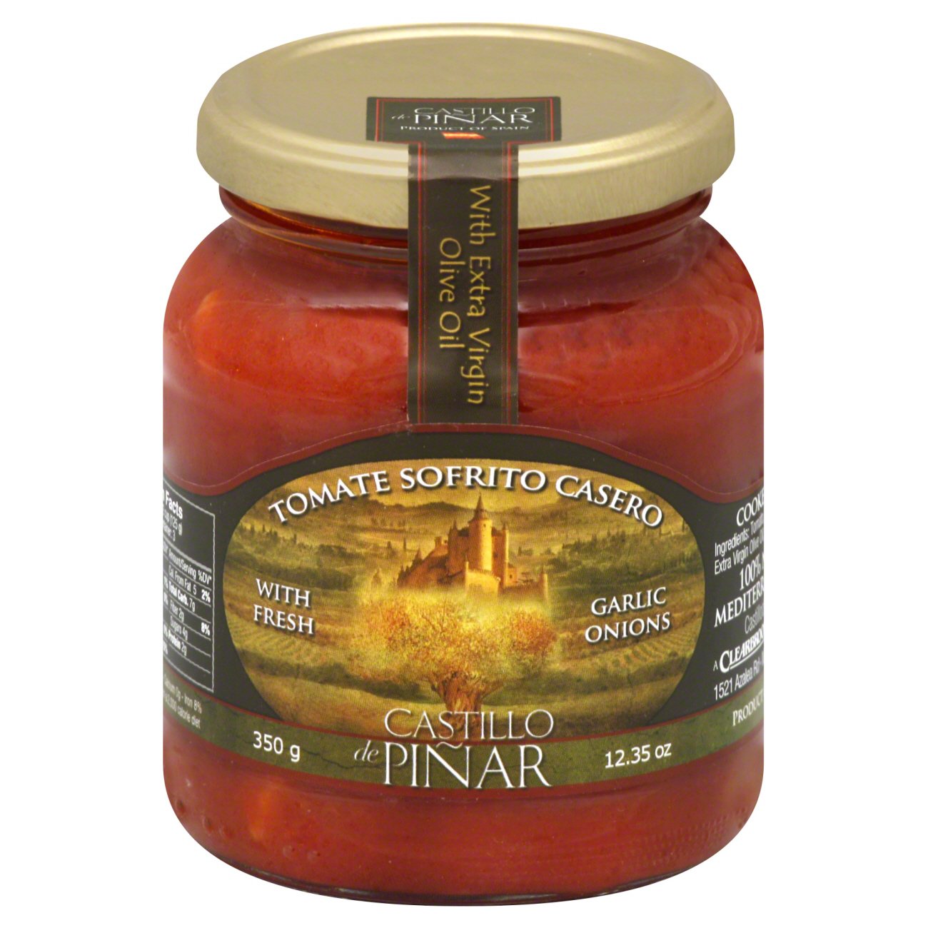 Castillo De Pinar Homemade Tomato Sauce with Garlic and Onions - Shop ...
