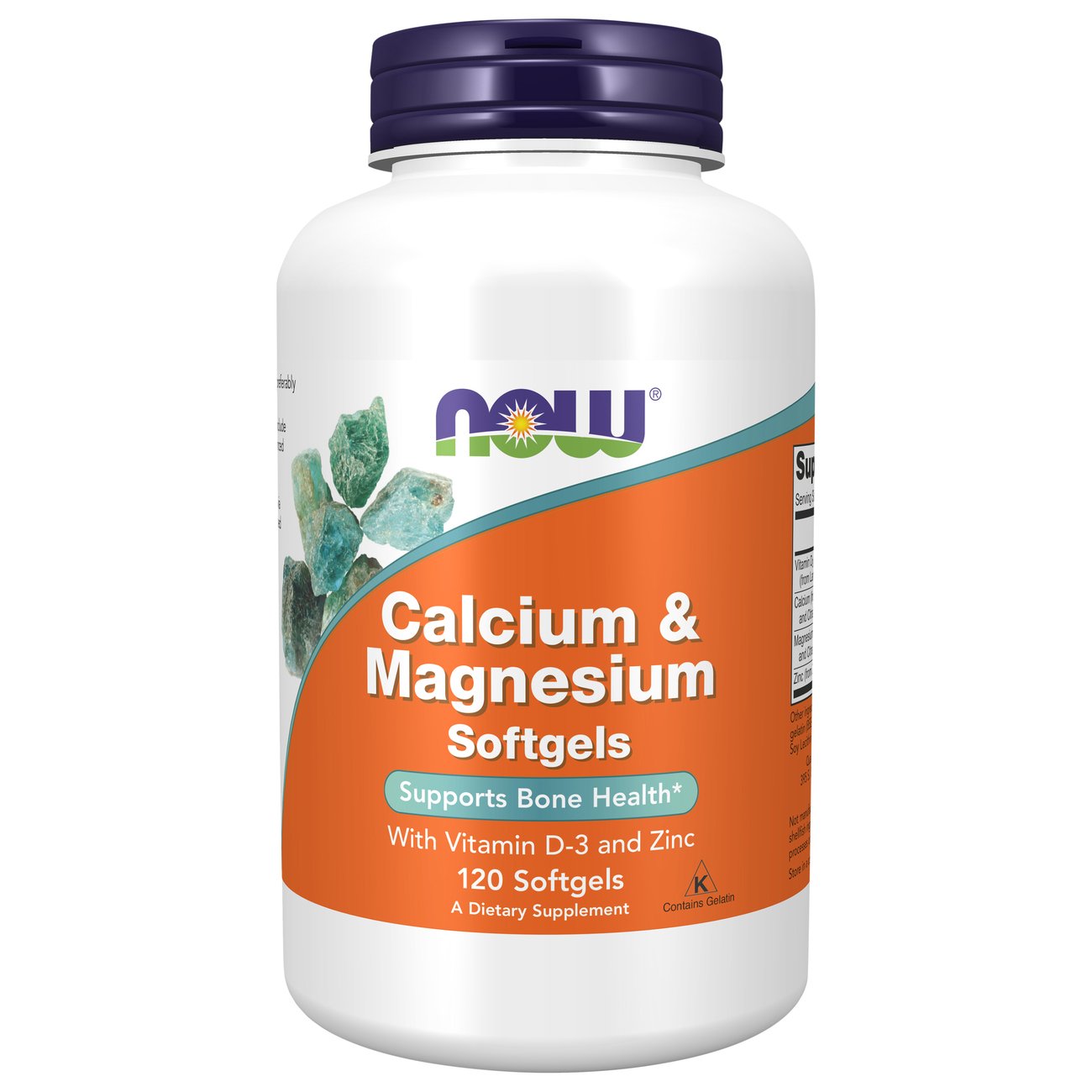 NOW Calcium & Magnesium Softgels - Shop Minerals at H-E-B