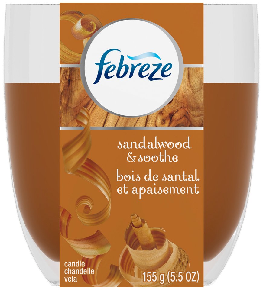 Febreze Sandalwood & Soothe Candle - Shop Candles at H-E-B
