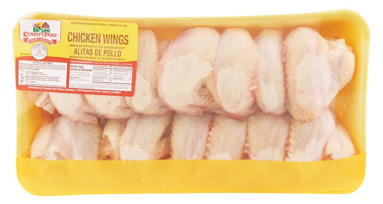 Fresh Chicken Wings, Value Pack | Low Prices & Quality Groceries - Joe V's