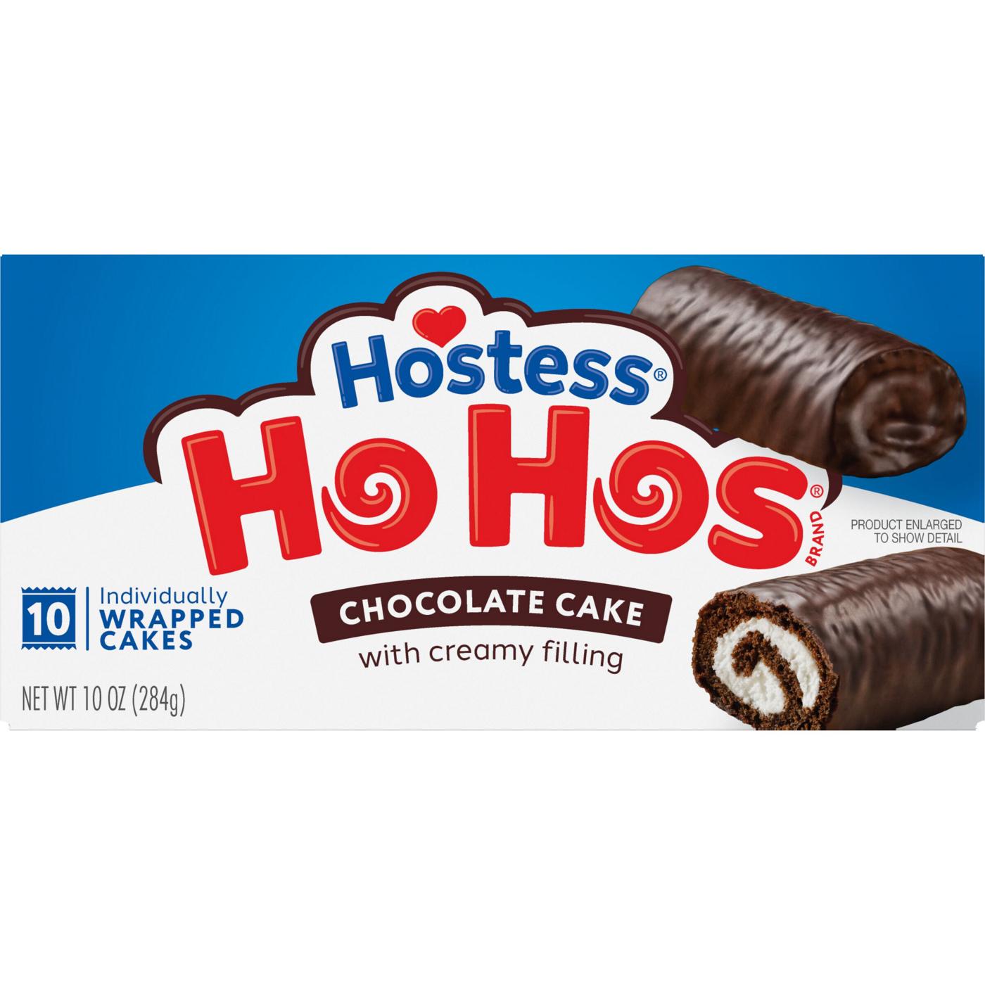 Hostess Ho Hos Chocolate Snack Cake Rolls - Shop Snack cakes at H-E-B
