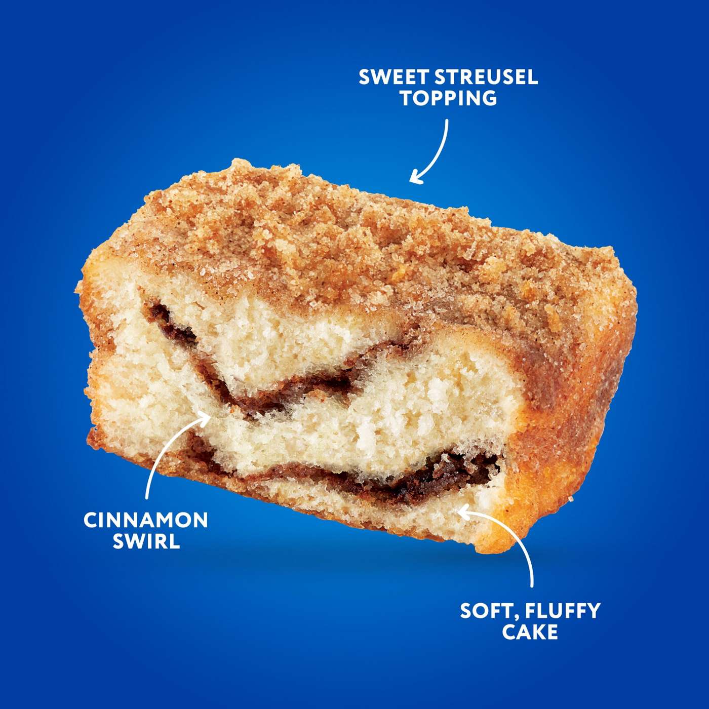 Hostess Cinnamon Streusel Coffee Cakes - Shop Snack cakes at H-E-B
