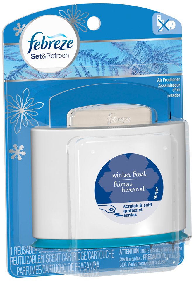 Febreze Set & Refresh Winter Frost Air Freshener - Shop Air fresheners ...