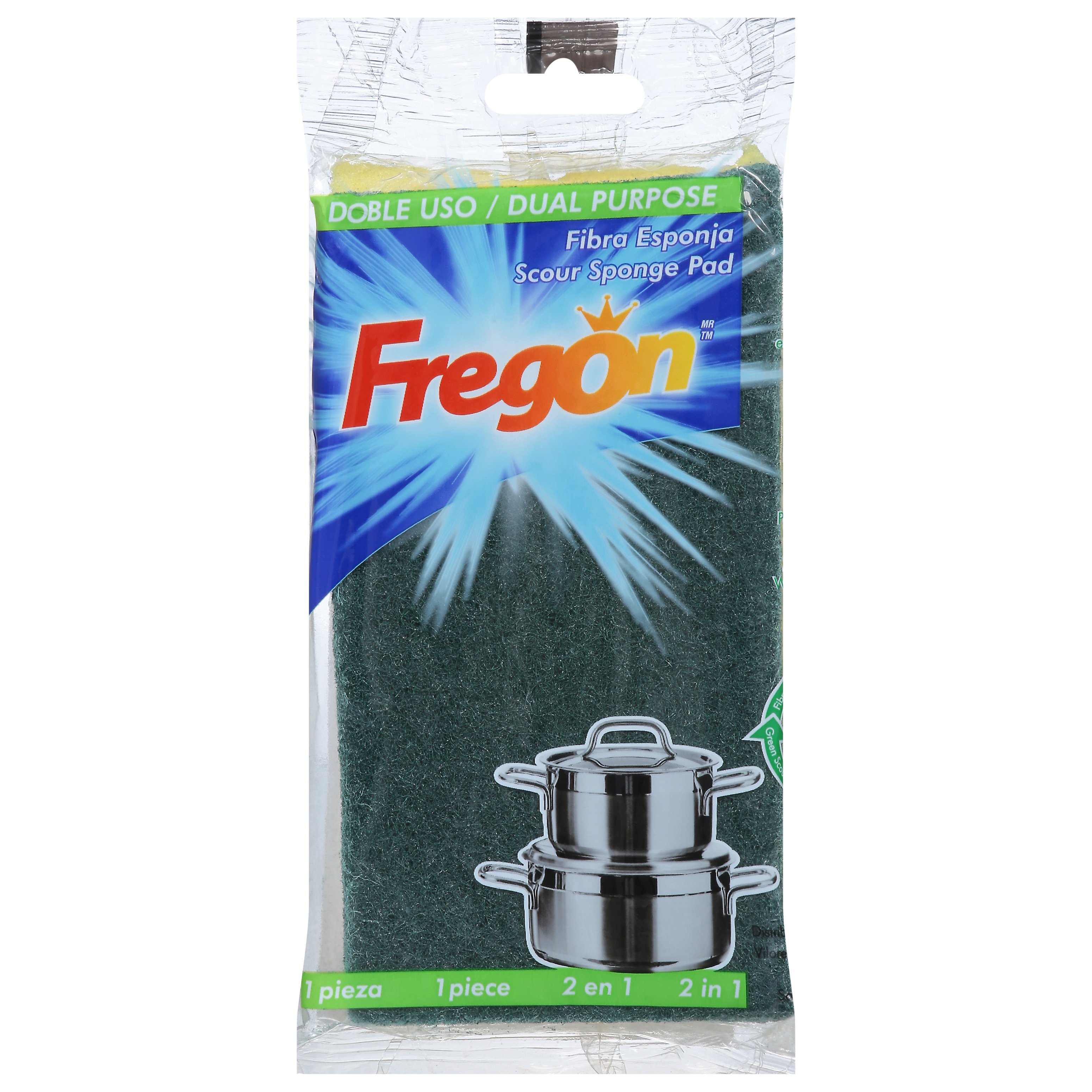 Fregon Large Scrub Sponge Pad - Shop Sponges & scrubbers at H-E-B