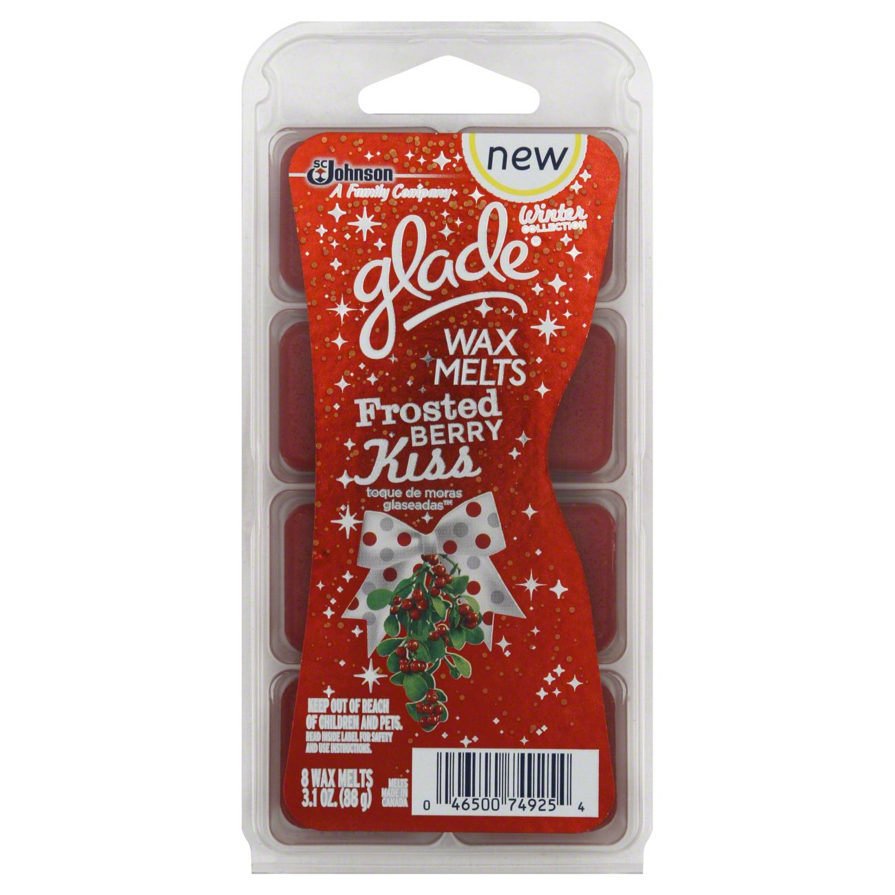 Glade Frosted Berry Kiss Wax Melts - Shop Air Fresheners & Candles at H-E-B