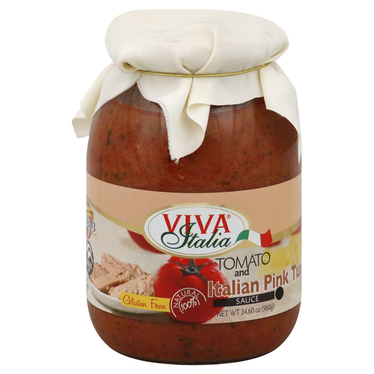 Viva Italia Tomato and Italian Pink Tuna Sauce - Shop Pasta sauces at H-E-B