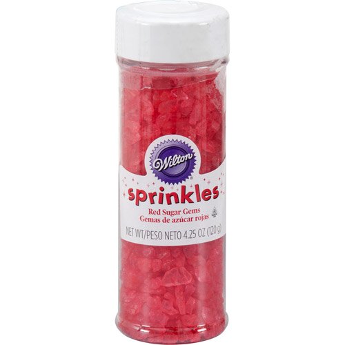 Wilton Red Sugar Gems Sprinkles - Shop Icing & decorations at H-E-B