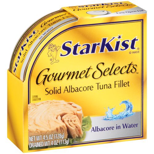 StarKist Gourmet Selects Solid Albacore Tuna in Water - Shop Canned ...