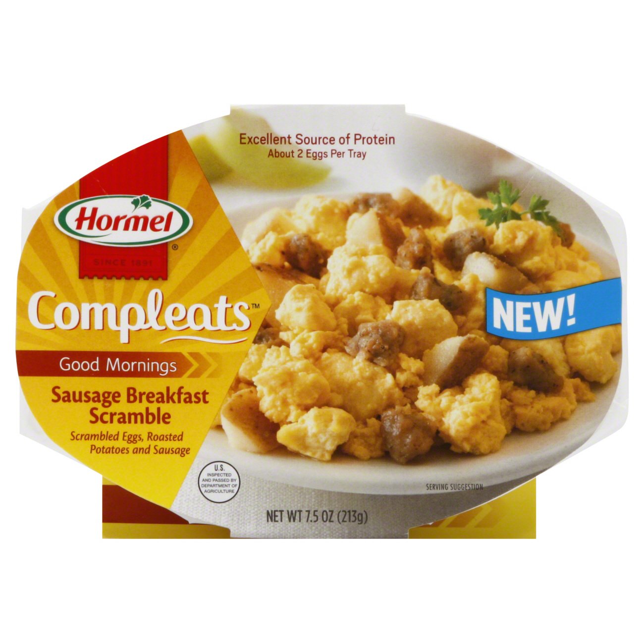 Hormel Compleats Good Mornings Sausage Breakfast Scramble - Shop Pantry ...