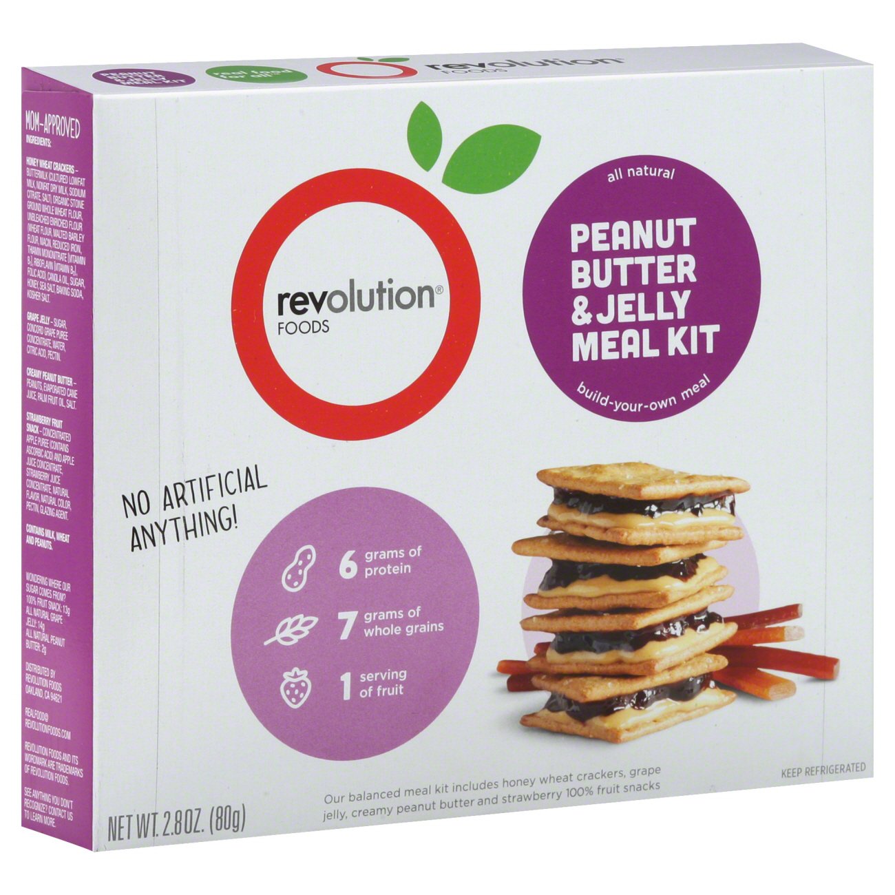 Revolution Foods Peanut Butter and Jelly Meal Kit - Shop Snack trays at ...