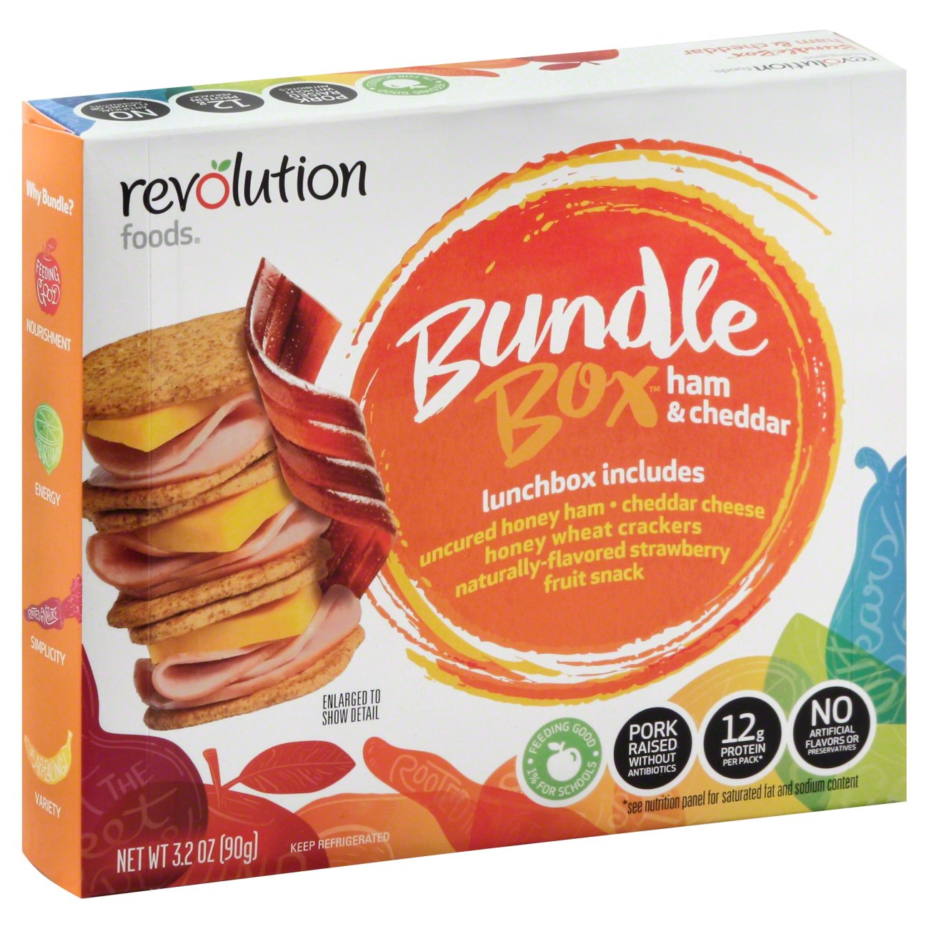 Revolution Foods Ham and Cheddar Meal Kit - Shop Snack trays at H-E-B