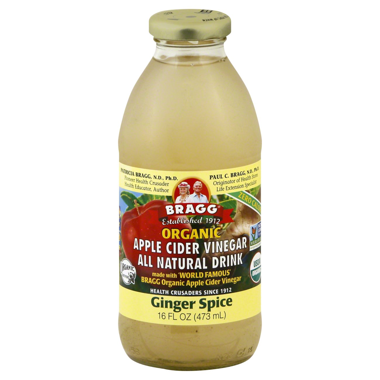 Bragg Organic Ginger Spice Apple Cider Vinegar Drink - Shop Juice at H-E-B