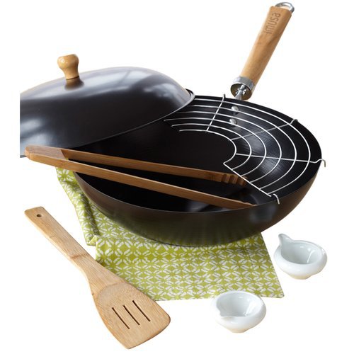 IMUSA 7 Piece 12 Inch Coated Wok Gift Set - Shop Stock pots & sauce ...
