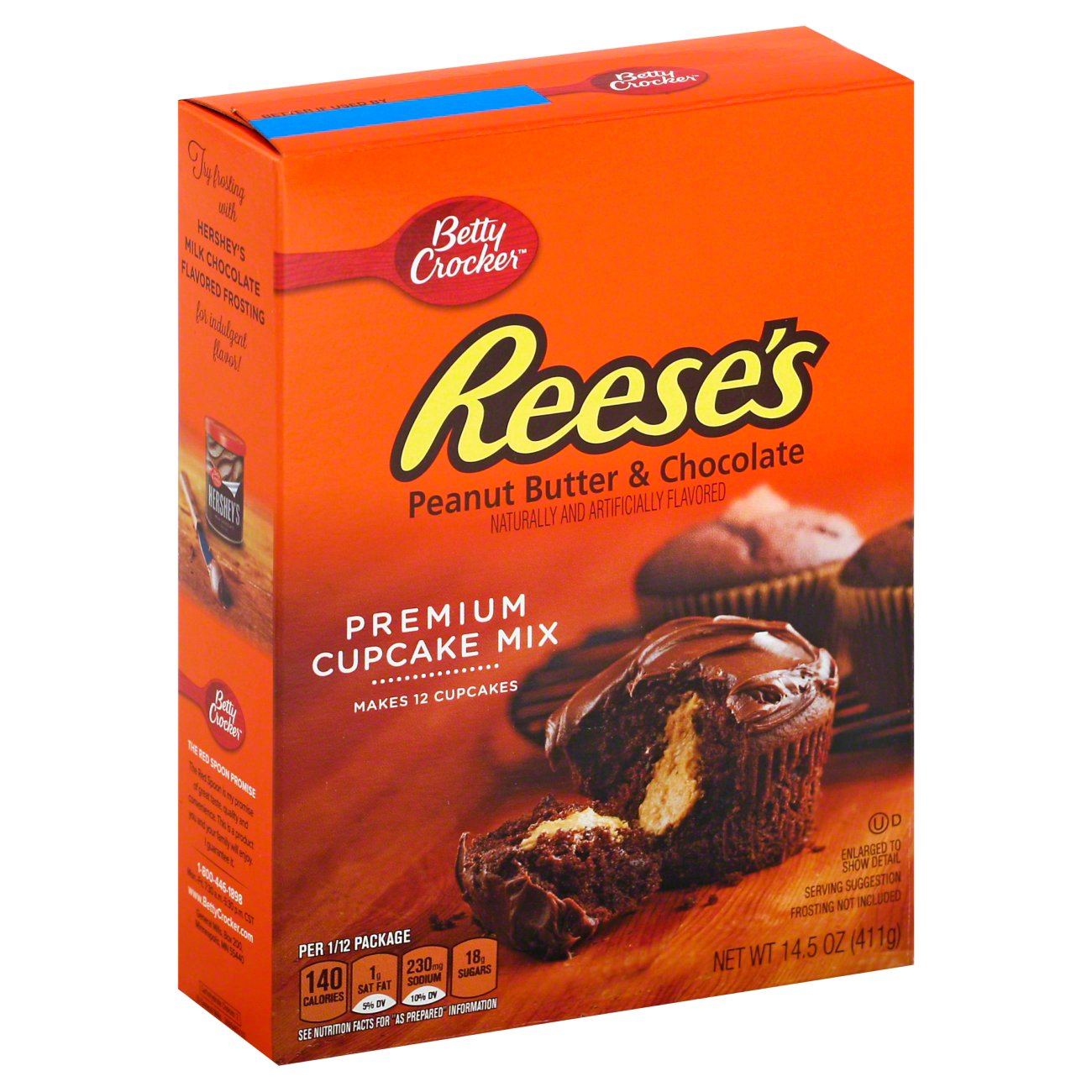 Betty Crocker Reese's Peanut Butter and Chocolate Cupcake Mix - Shop ... Betty Crocker Reese's Peanut Butter and Chocolate Cupcake Mix - Shop ...