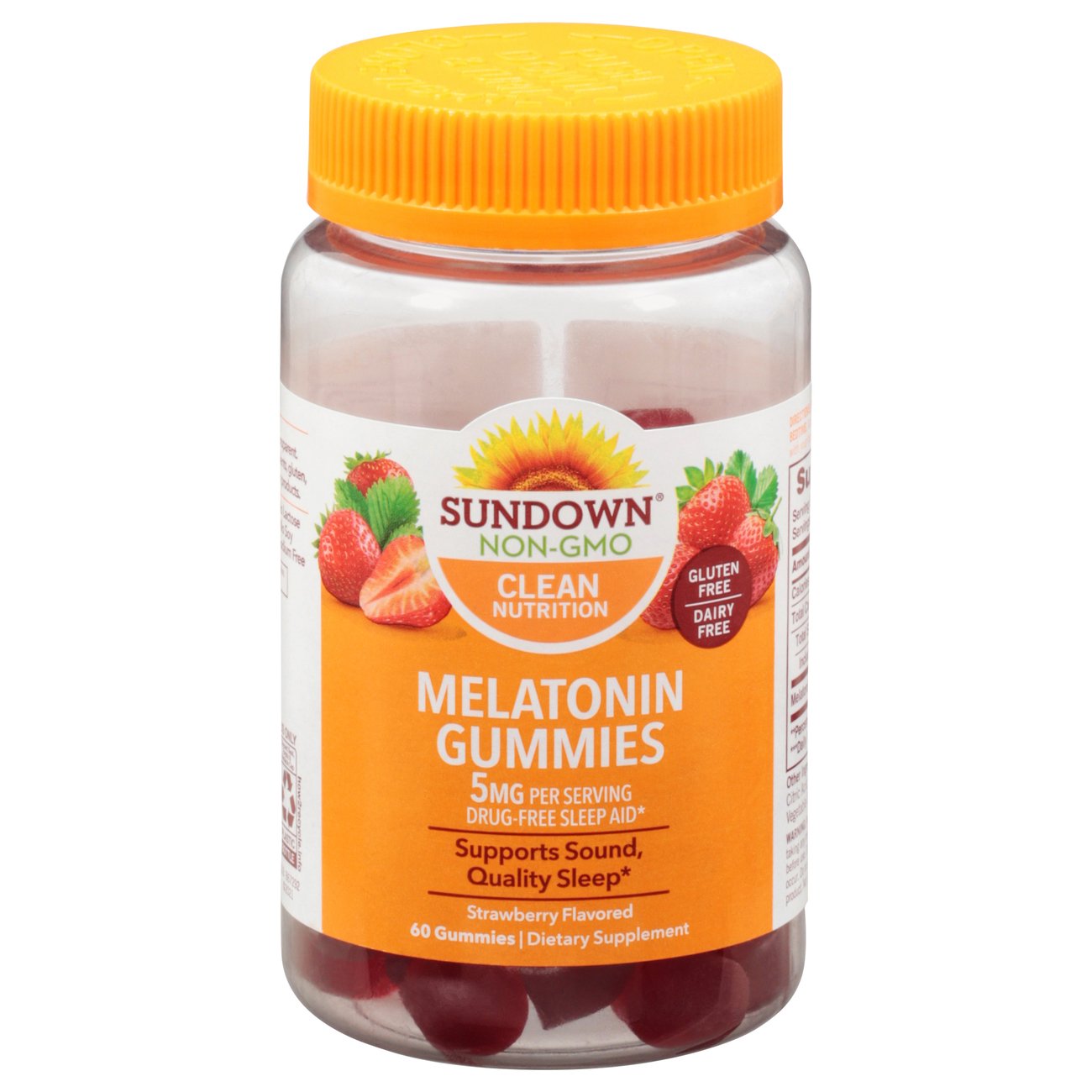Sundown Naturals Melatoin 5 mg Gummies - Shop Diet & fitness at H-E-B