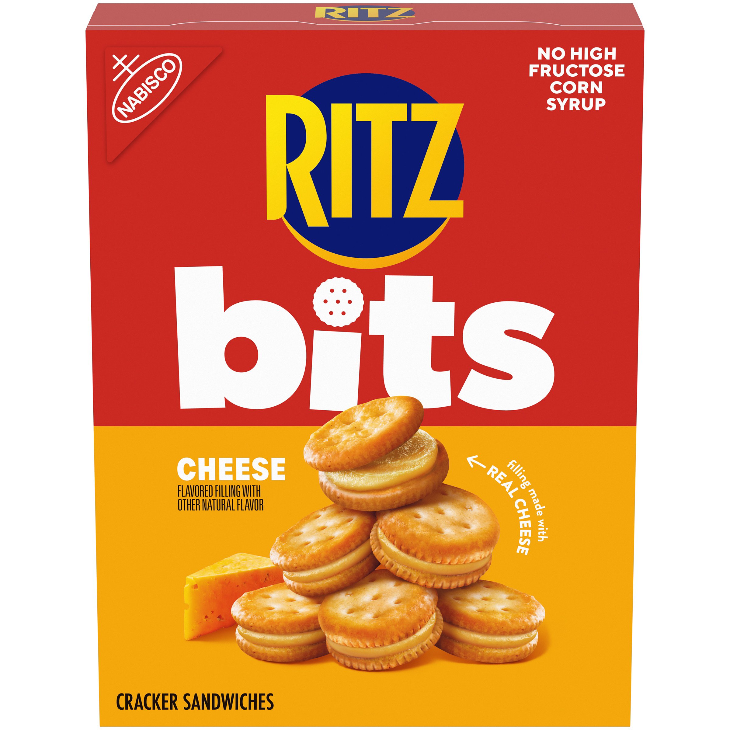 Ritz Bits Cheese Sandwich Crackers - Shop Crackers & breadsticks at H-E-B