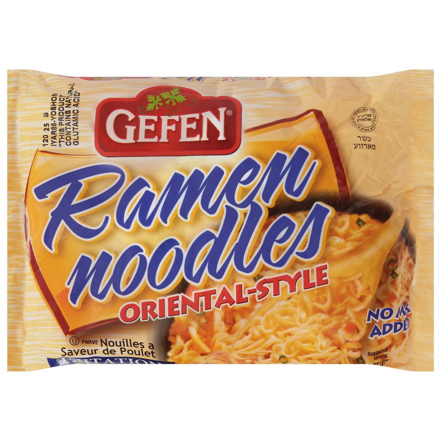 Gefen Kosher Chicken Flavor Ramen Noodles - Shop Soups & chili at H-E-B