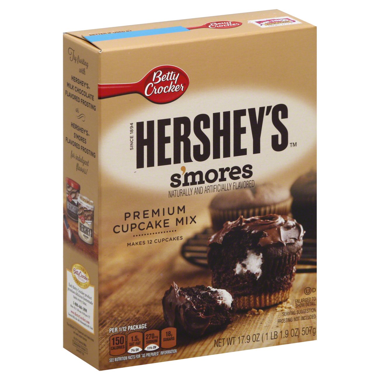 Betty Crocker Hershey's Smores Cupcake Mix - Shop Baking mixes at H-E-B