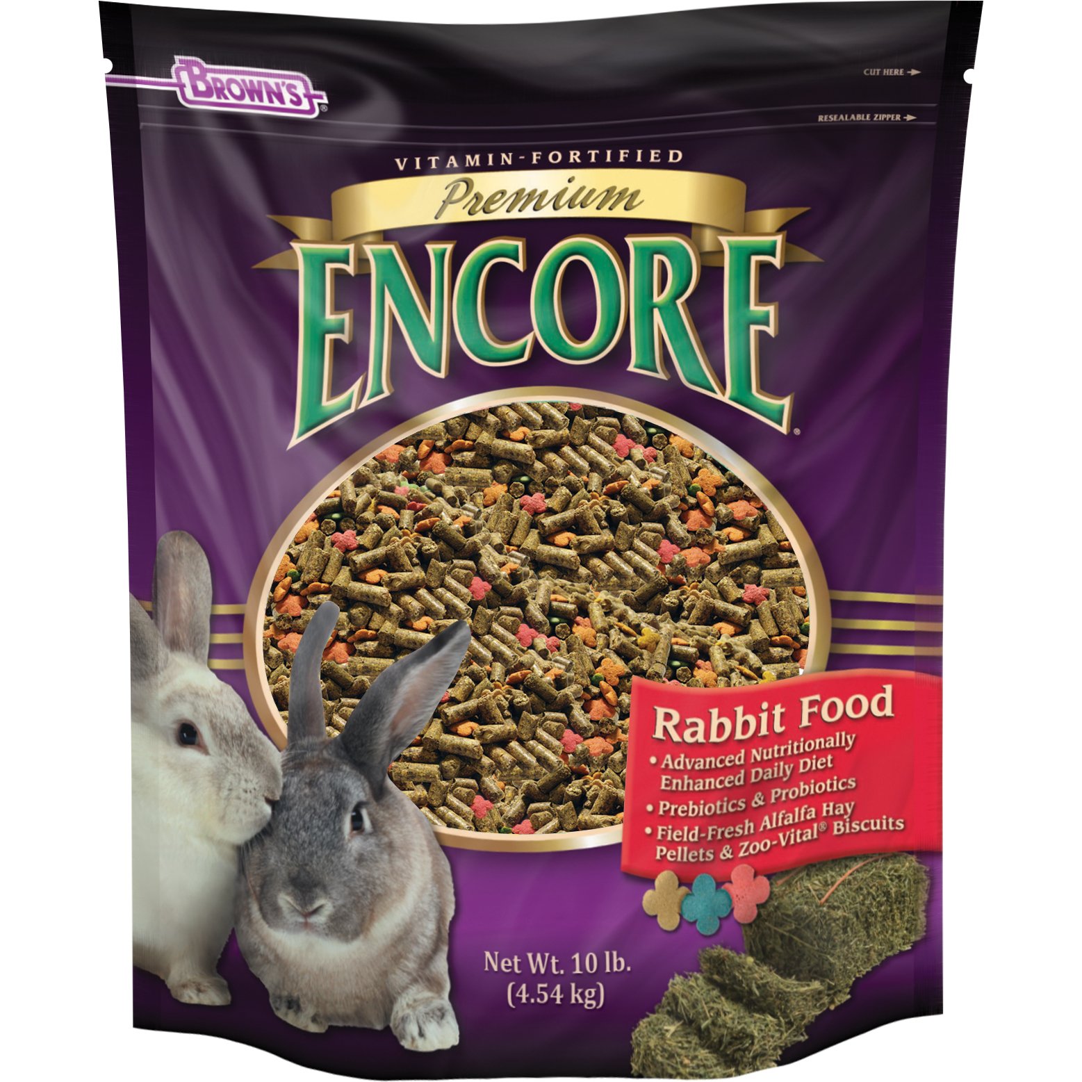 Brown's Premium Pet Rabbit Food - Shop Small animals at H-E-B