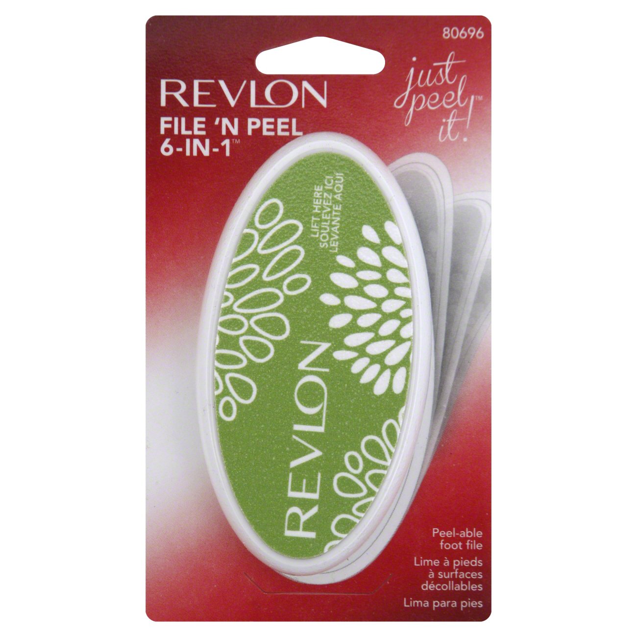 Revlon File N Peel 6 In 1 Foot File - Shop Makeup at H-E-B